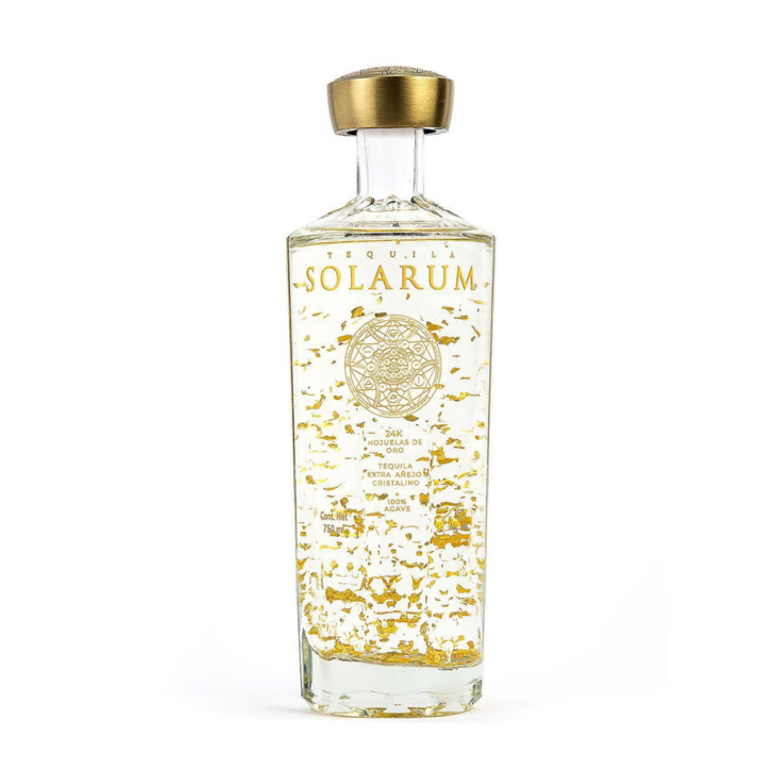 Tequila Añejo Cristalino Solarum, 750 ml. - La Cava Vinos y Licores